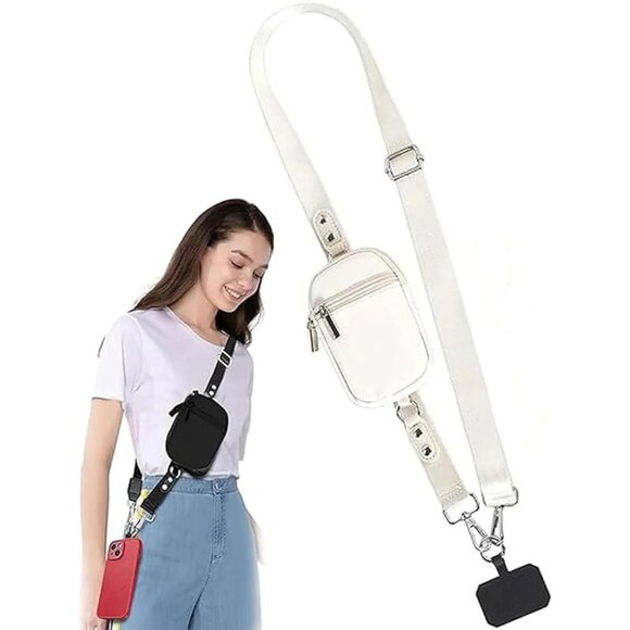 Phone Crossbody Lanyard | Bags | Crossbody Lanyard Adjustable Beige ...